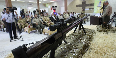 Iran unveils new tactical vehicle, sniper rifle