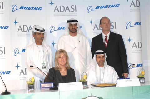 Abu Dhabi's ADASI and Boeing sign teaming agreement for unmanned ...