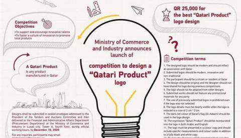 MoCI Launches Best "Qatari Product" Logo Design Competition | OANA NEWS