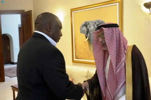 The Custodian of the Two Holy Mosques Sends Verbal Message to South ...